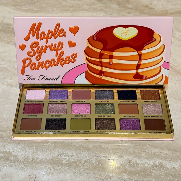 Too Faced | Makeup | New Limited Edition Too Faced Maple Syrup Pancakes ...